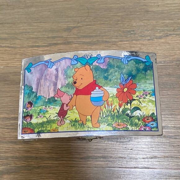 Disney | Other | Vintage Rare Winnie The Pooh Jewelry Music Box | Poshmark